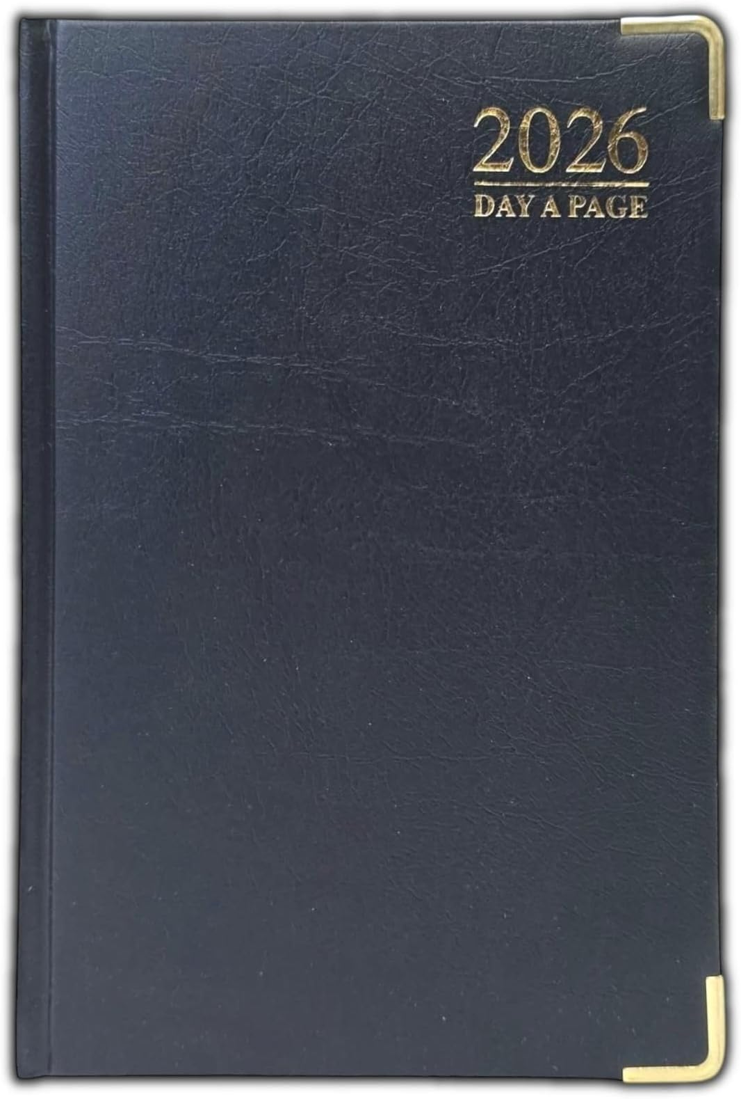 ORBITRON 2025 A4 A5 A6 Day A Page Padded Hardback Desk Diary with Metal ...
