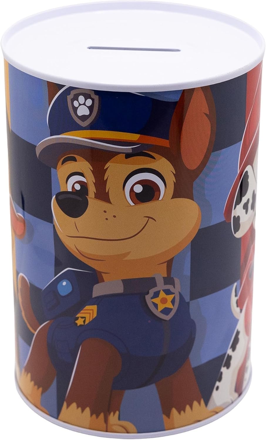 Paw Patrol Metal Money Box – Kids Coin Bank Tin Featuring Chase ...