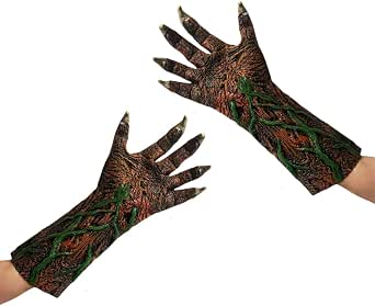 Amazon.com: Long Rotted Zombie Gloves, Monster Hands Gloves, Zombie ...
