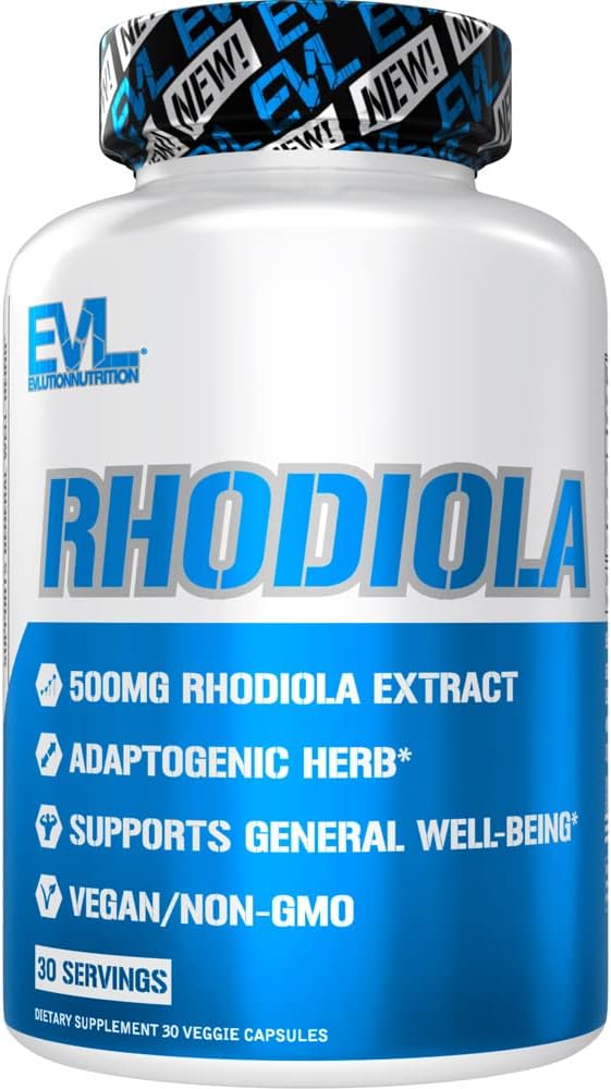 Amazon.com: Herbal Adaptogen Rhodiola Rosea Capsules - 500mg Rhodiola ...