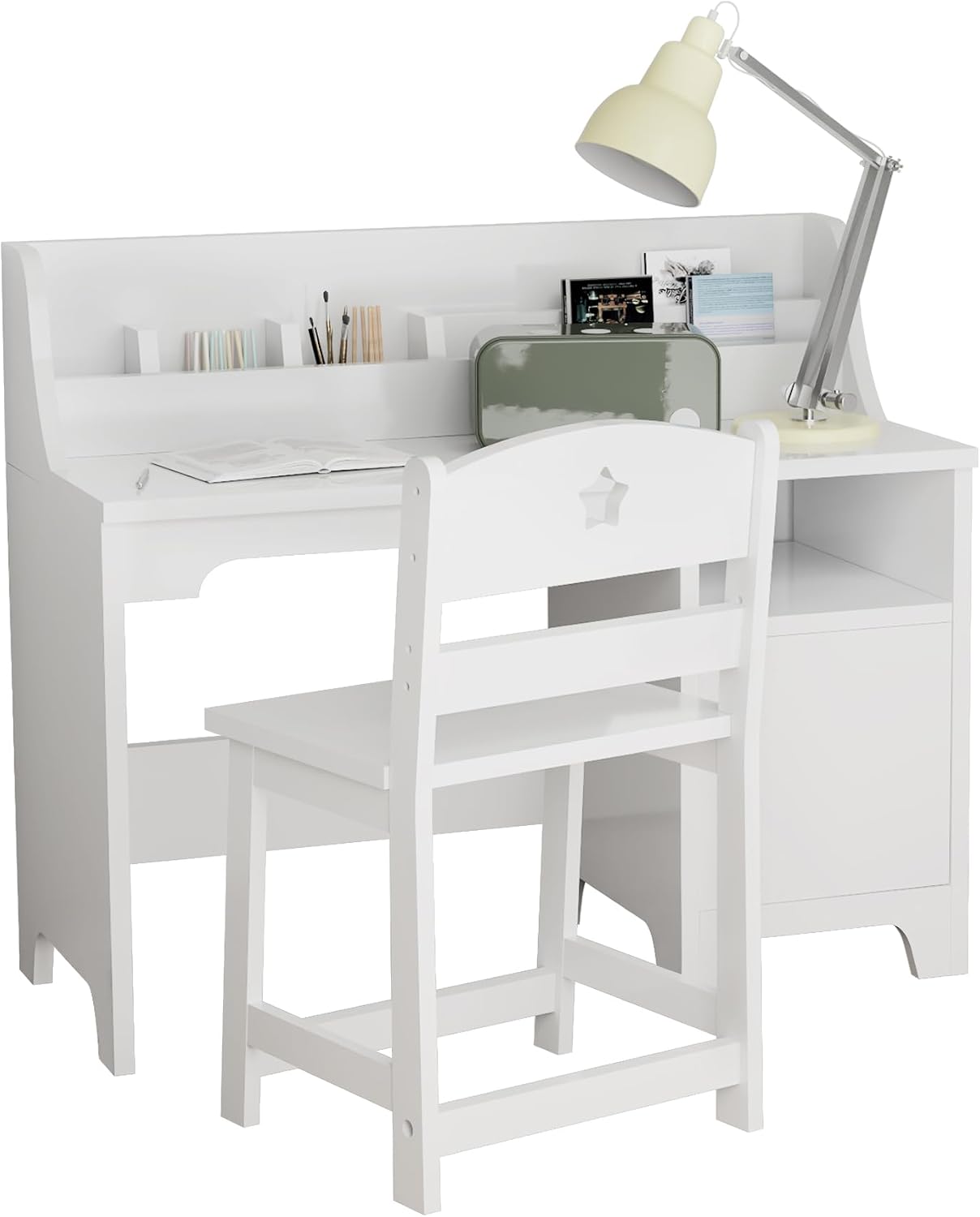 Amazon.com: GAOMON Kids Desk and Chair Set,Study Desk for Kids with ...