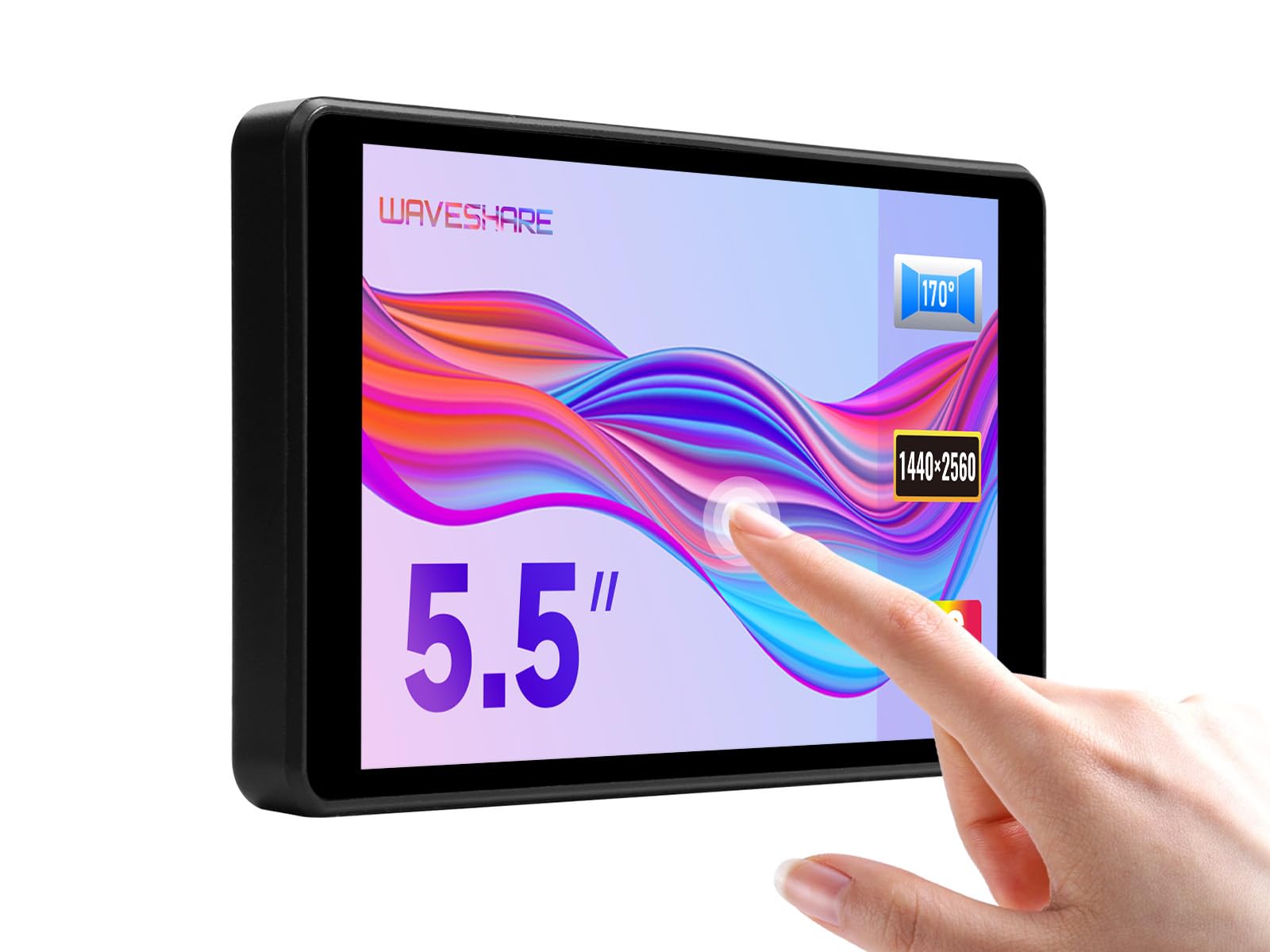 Amazon.com: waveshare 5.5inch 2K Capacitive Touch LCD Display ...
