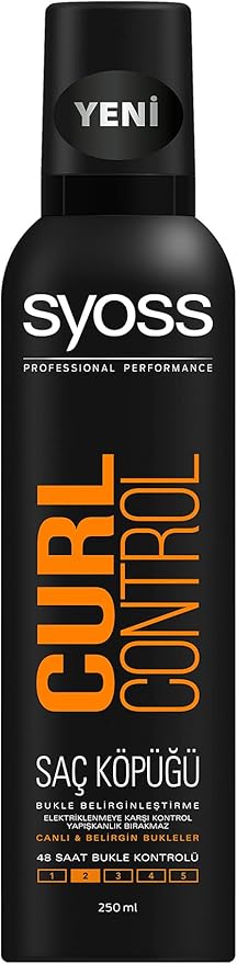Syoss Styling Syoss Curl Control- Bukle Belirginleştirici Köpük, 250 Ml ...