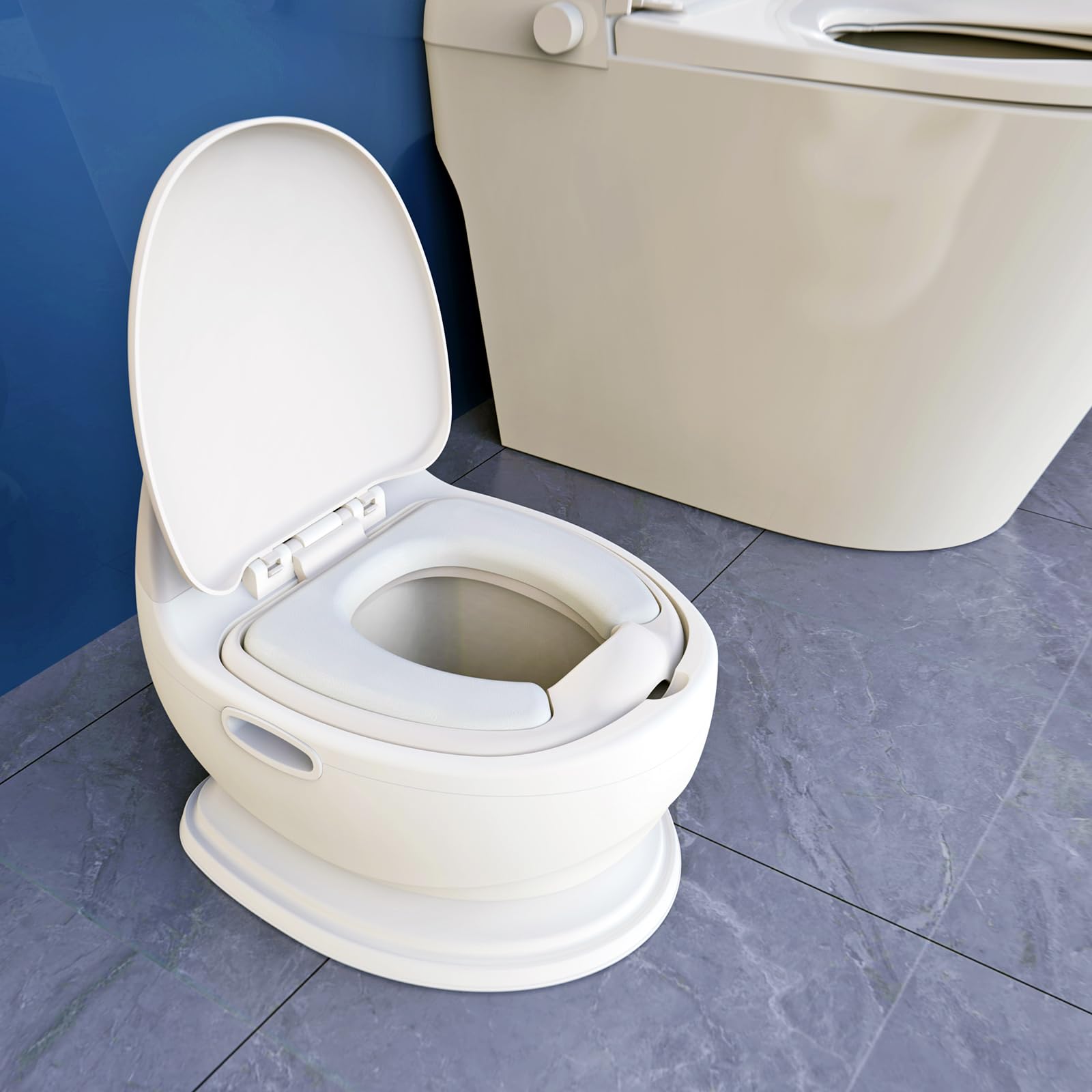Snapklik.com : 711TEK Toddler Potty Training Toilet Larger Size