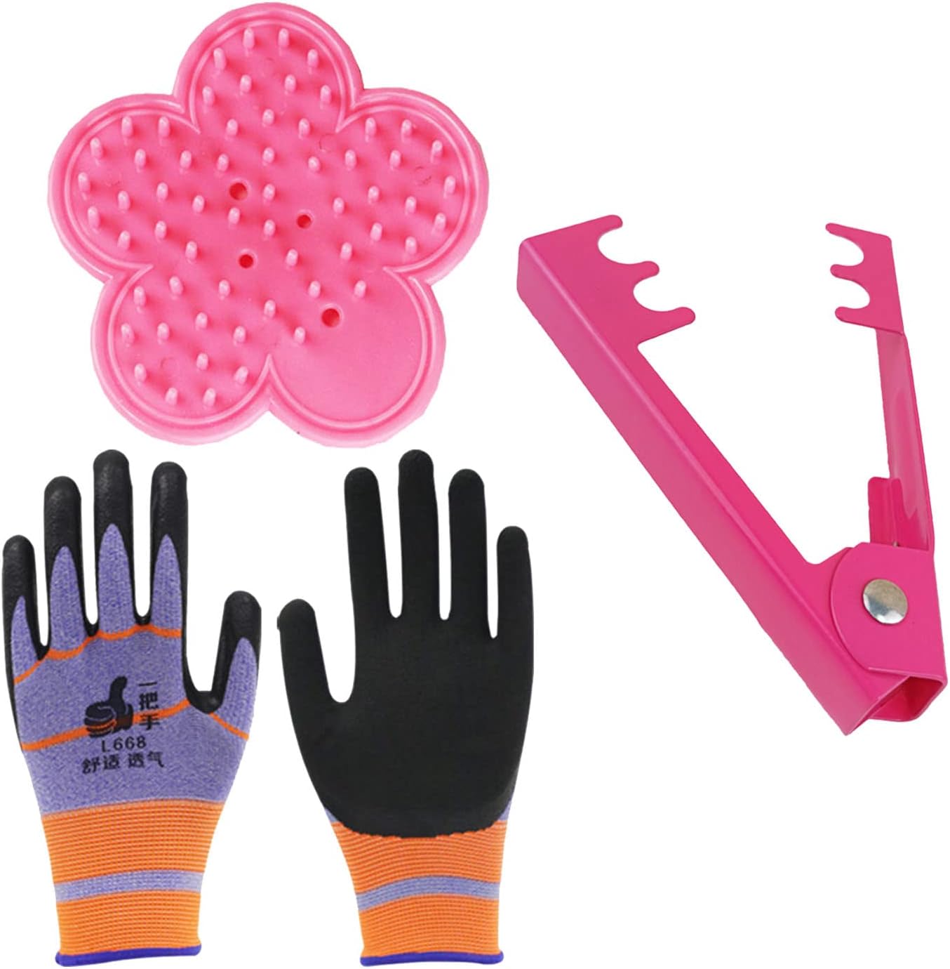 Amazon.com : QIUKUI 3 Pcs Flower Rose Stripper Thorn Leaf Remover Tool ...