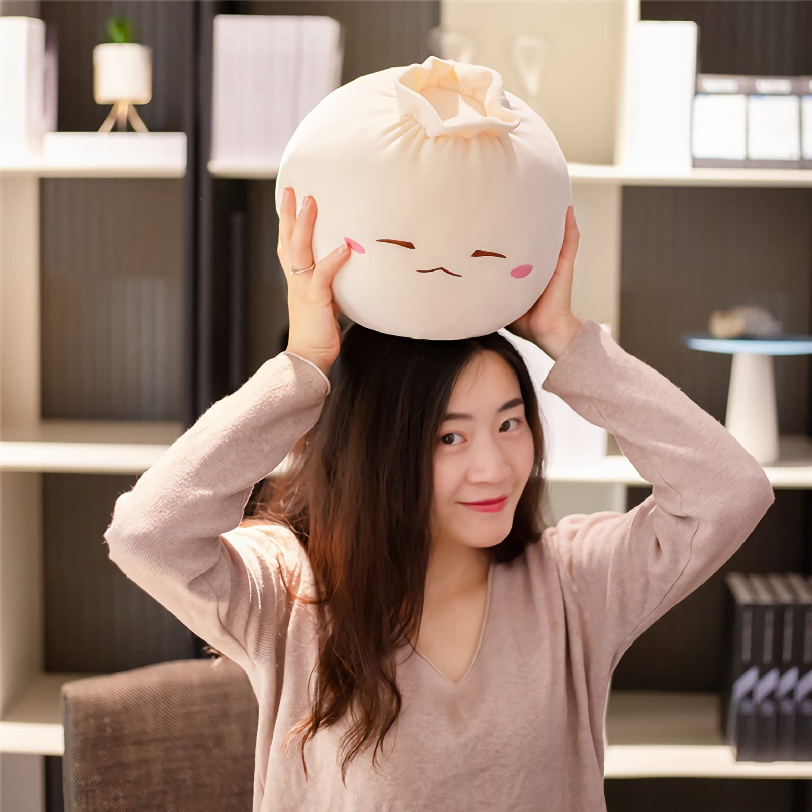 Dumpling Plush Pillow Cute Expression Dumpling Stuffed, 52% OFF