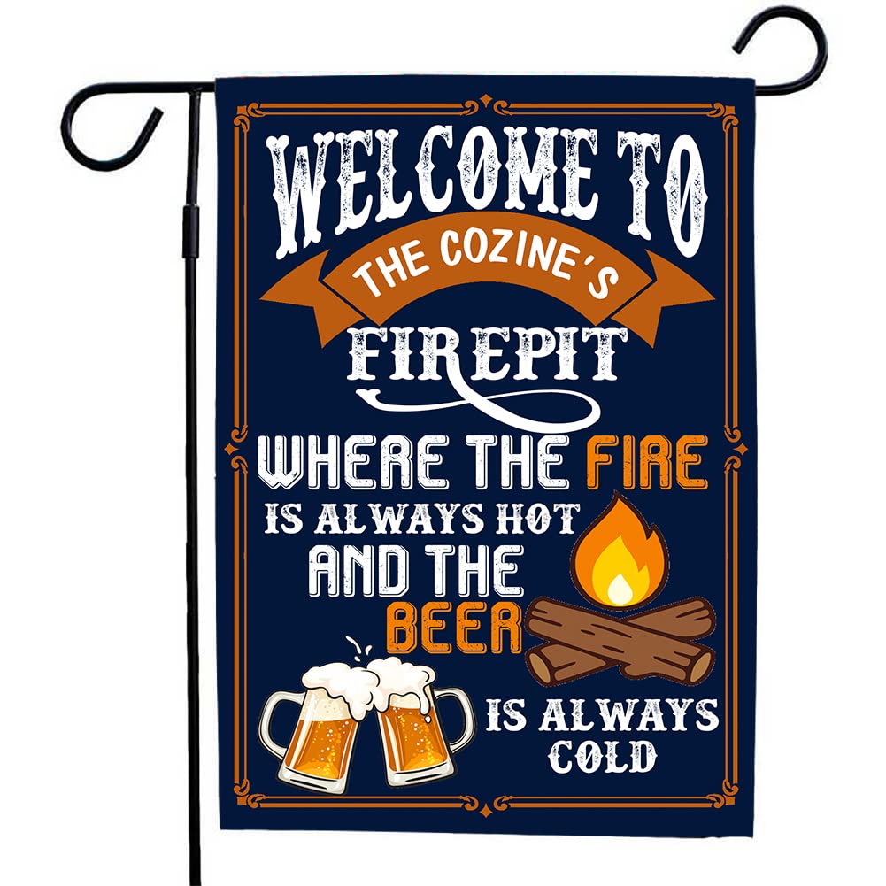 Amazon.com : BBQ Garden Flag, Personalized Custom Name BBQ Flag, Summer ...