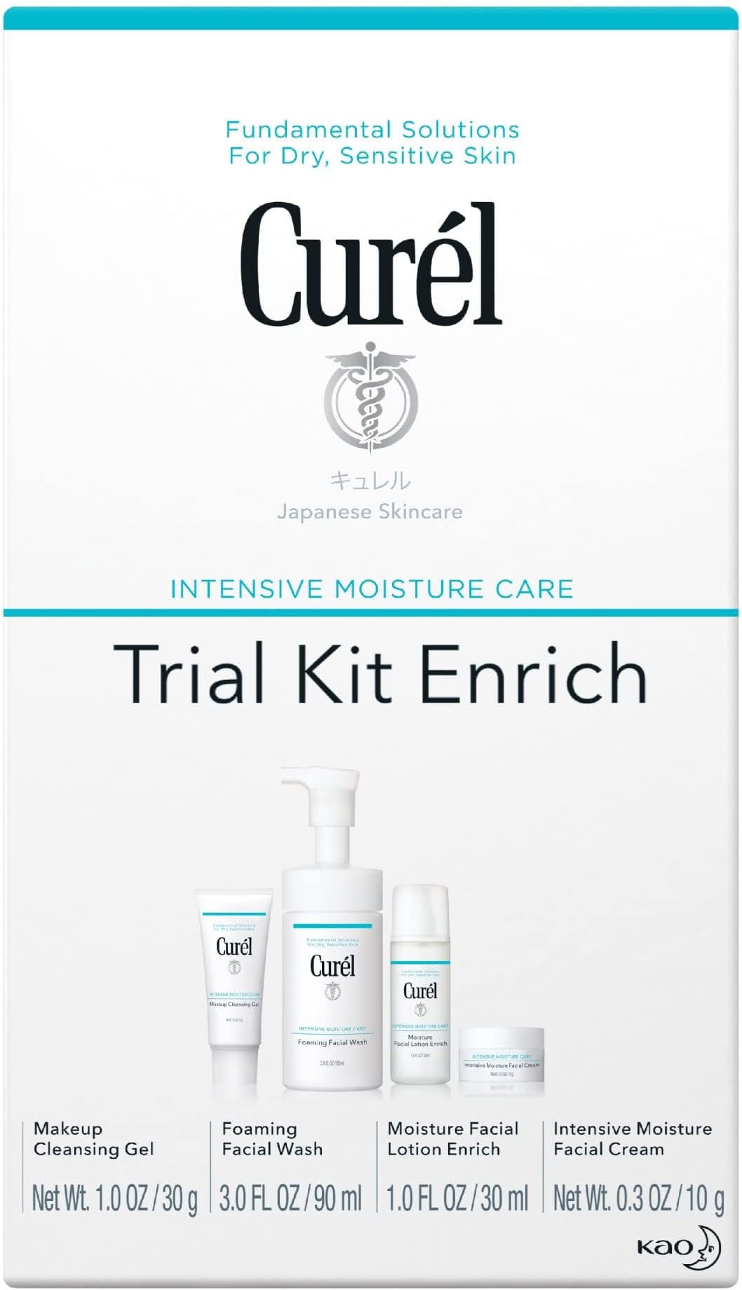 Amazon.com: Curel Japanese Skin Care Travel Size Toiletries, for Dry ...