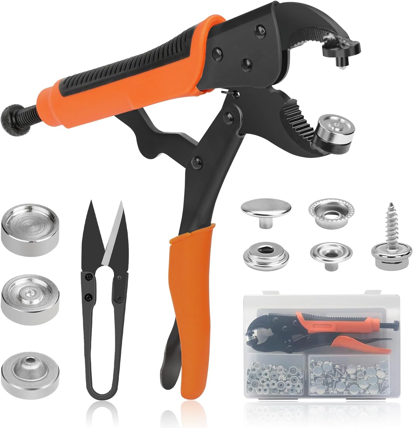 Amazon.com: Loyala Snap Pliers for Metal Snaps, Heavy Duty Snap ...