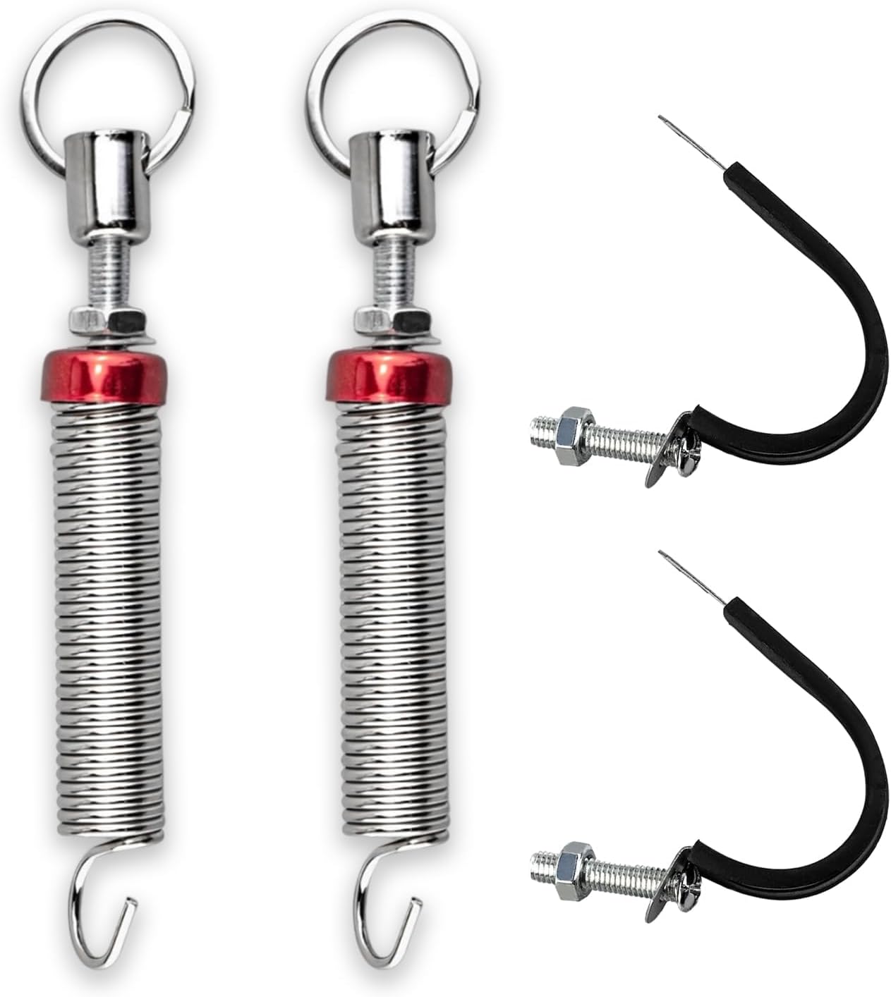 Amazon.com: 2PCS Car Lift Spring for Trunk with 2 Clamps,Adjustable ...