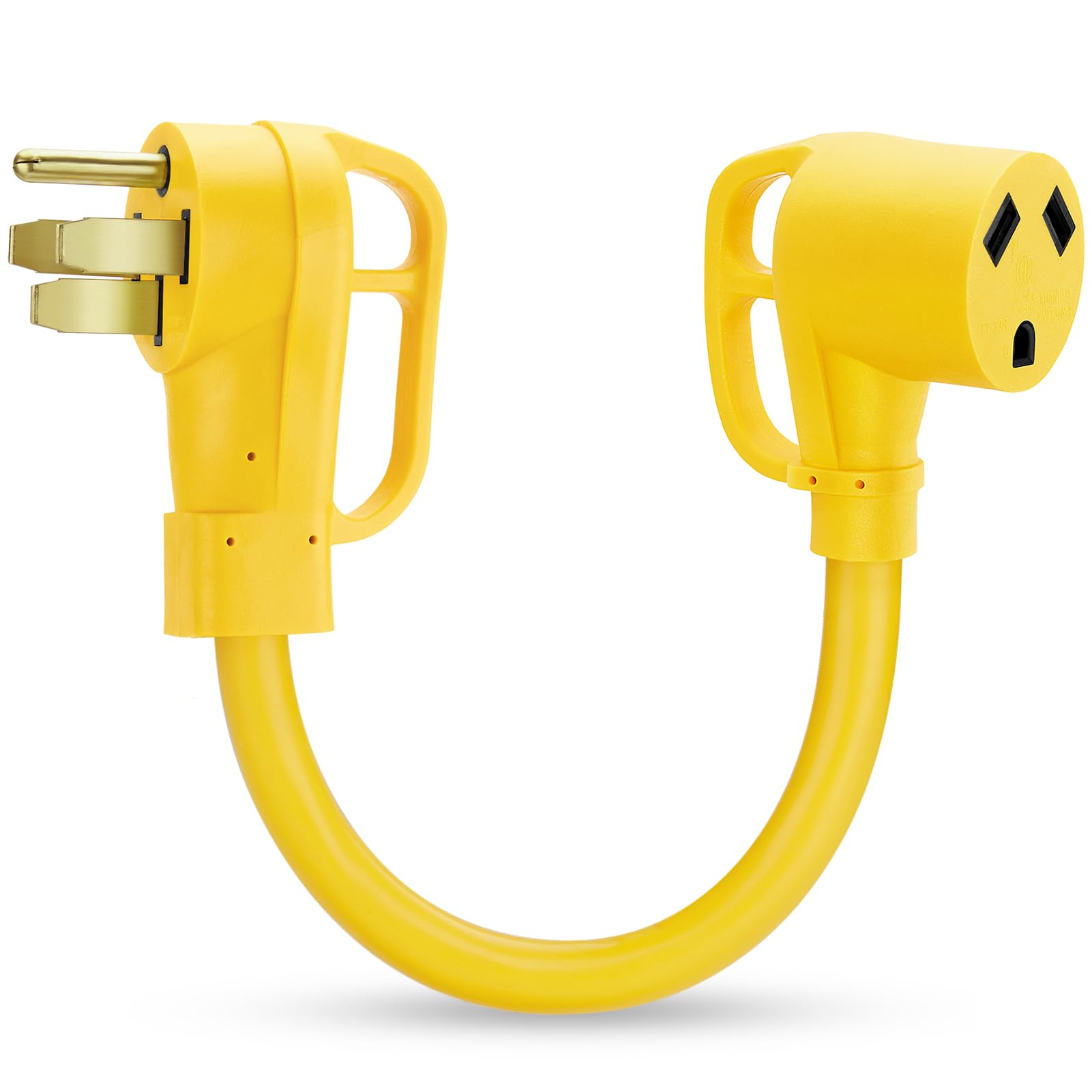 Buy Kohree50 Amp to 30 Amp RV Adapter 18", Heavy Duty RV Dog Electrical ...
