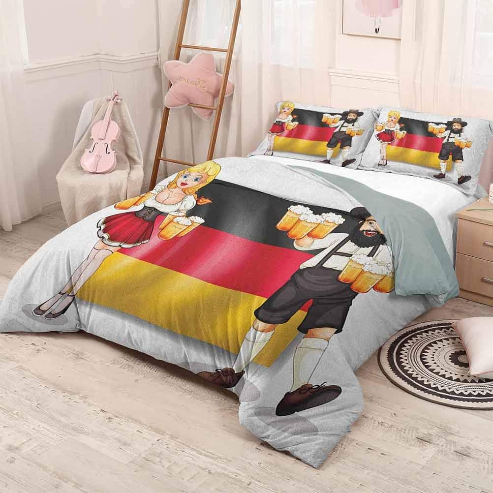 Amazon.com: prunushome German 3-Piece Duvet Cover Bedding setGerman ...