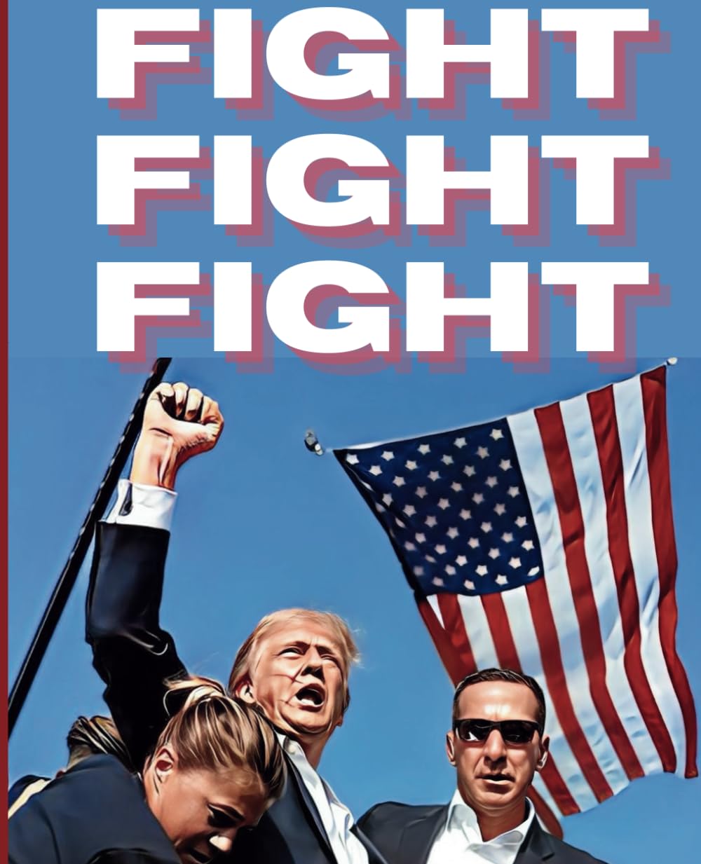Trump Fight Fight Fight : BluePigCo: Amazon.nl: Boeken