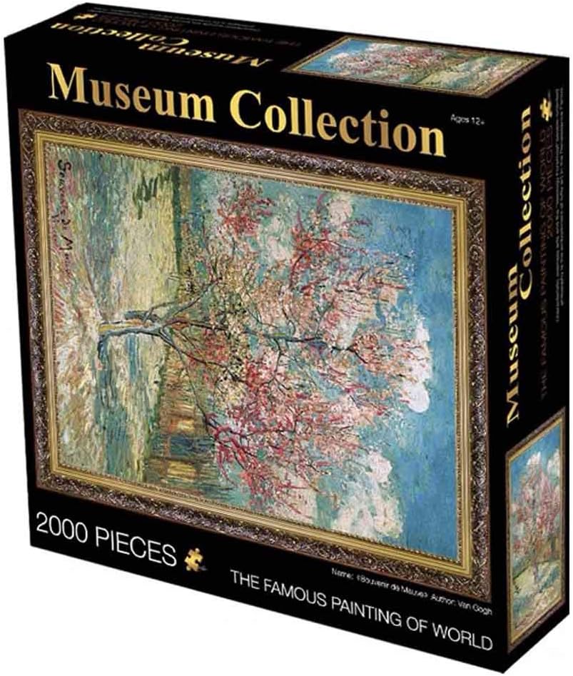 Amazon.com: 2000 Pieces Peach Tree Puzzles for Adults The Pink Peach ...