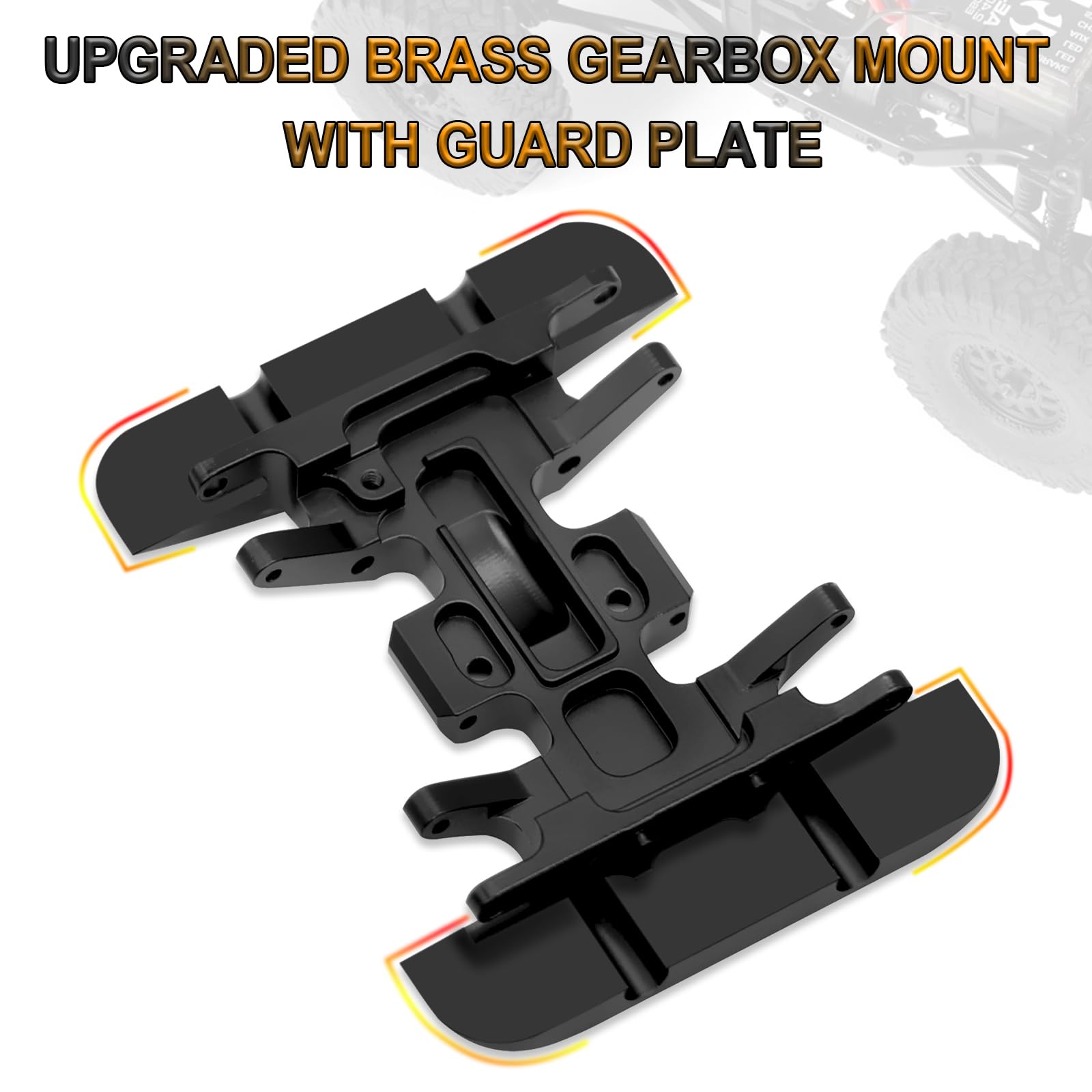 Snapklik.com : OGRC 32g Brass Skid Plate Heavy Counterweight Center ...