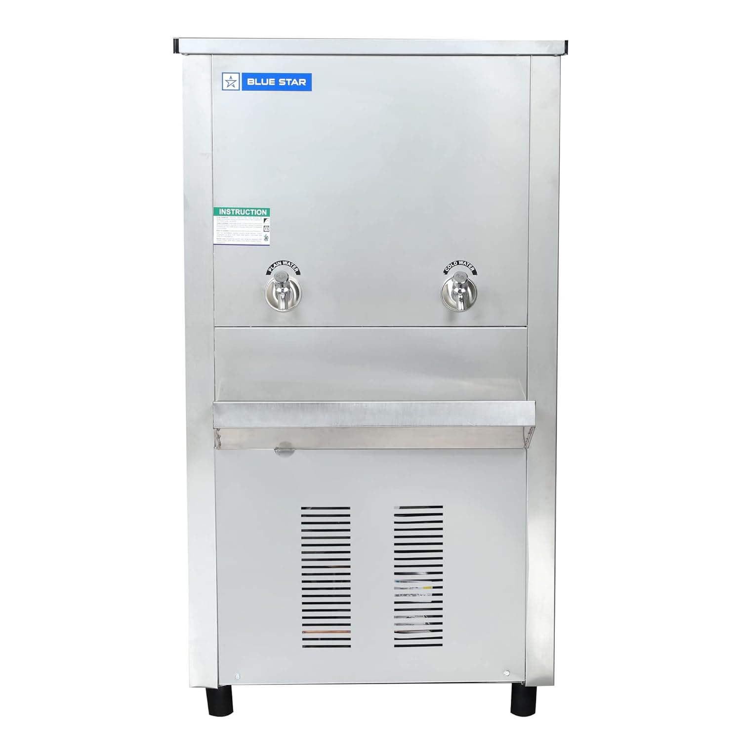 BLUE STAR Stainless Steel Plain & Cold Water Cooler PC4080B