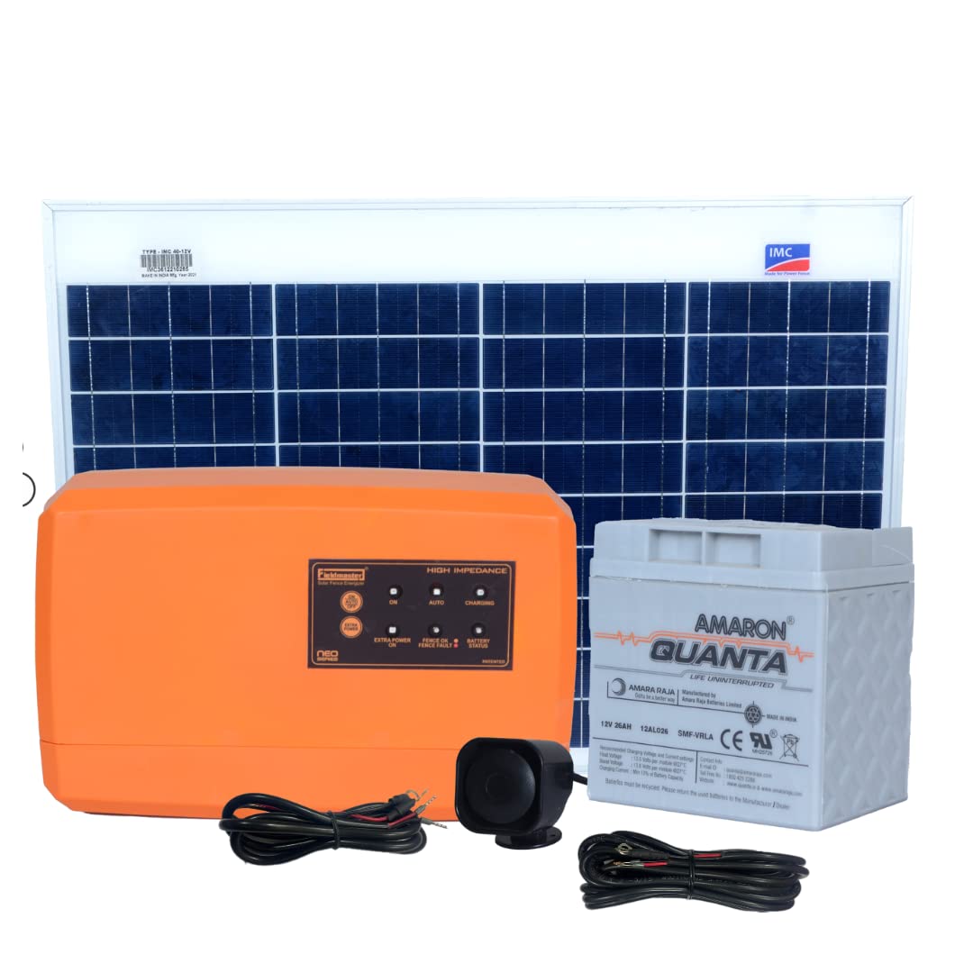 Fieldmaster Solar Fencing System Zatka Machine Kit for Farm ...