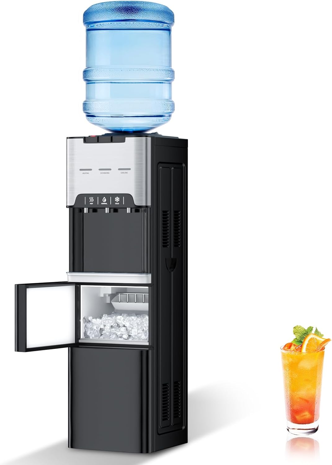 Amazon.com: Muhub 3 in 1 Water Dispenser with Ice Maker,Top Loading ...