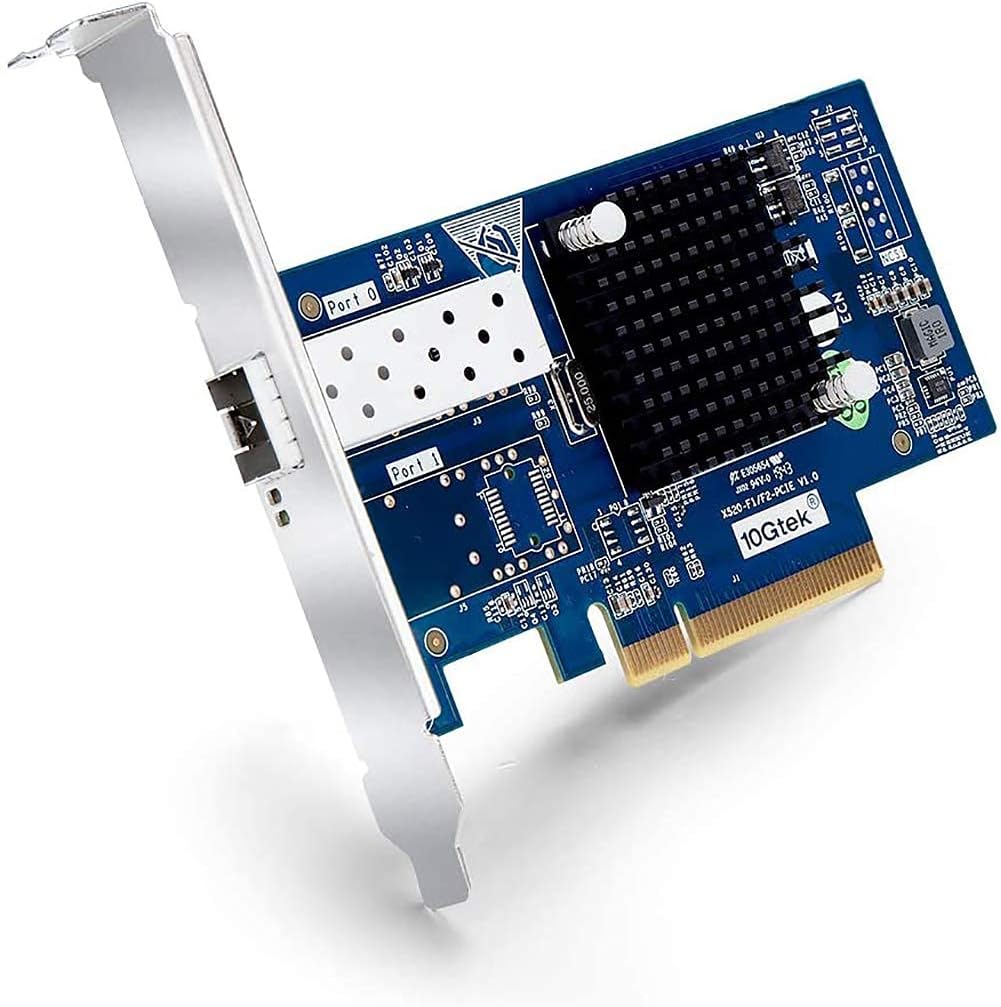 10Gb PCI Express Netwerkkaart Intel X520-DA1 82599EN-chip, 10 Gigabit ...