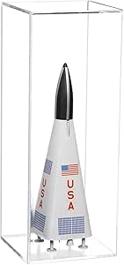 Amazon.com: Better Display Cases Model Rocket Acrylic Table Top Display ...