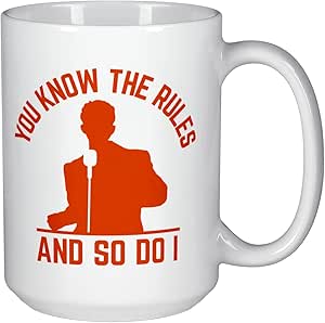 Amazon.com: You Know The Rules And So Do I Mug, Never Gonna Give You Up ...