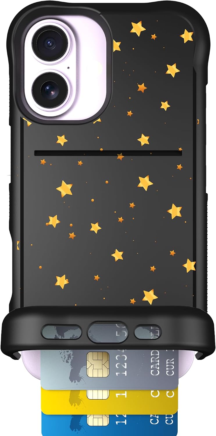 Amazon.com: Scooch for iPhone 17 Case with Card Holder, Wingmate Wallet ...