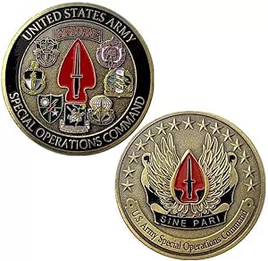 Amazon.com: FOTN U.S. Army Special Operations Command SINE PARI ...