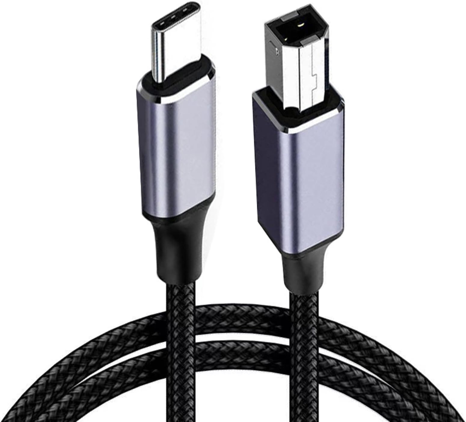 Amazon.co.jp: USB Type Cプリンター ケーブル 1m LpoieJun USB 2.0 Type C to USB 2.0 Bオス プリンターケーブルUSB C to B ...