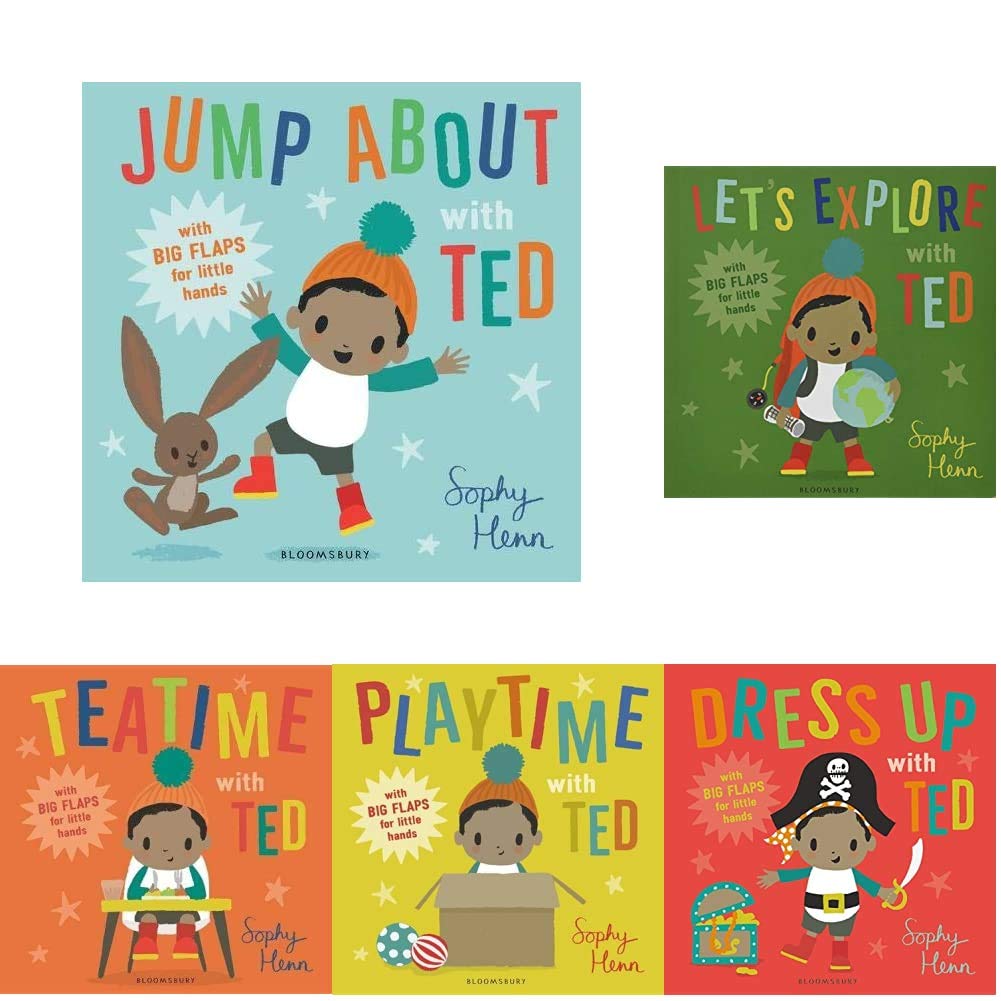 Buy Sophy Hen's Pic Book Set : Jump About with Ted+ Let's Explore with ...