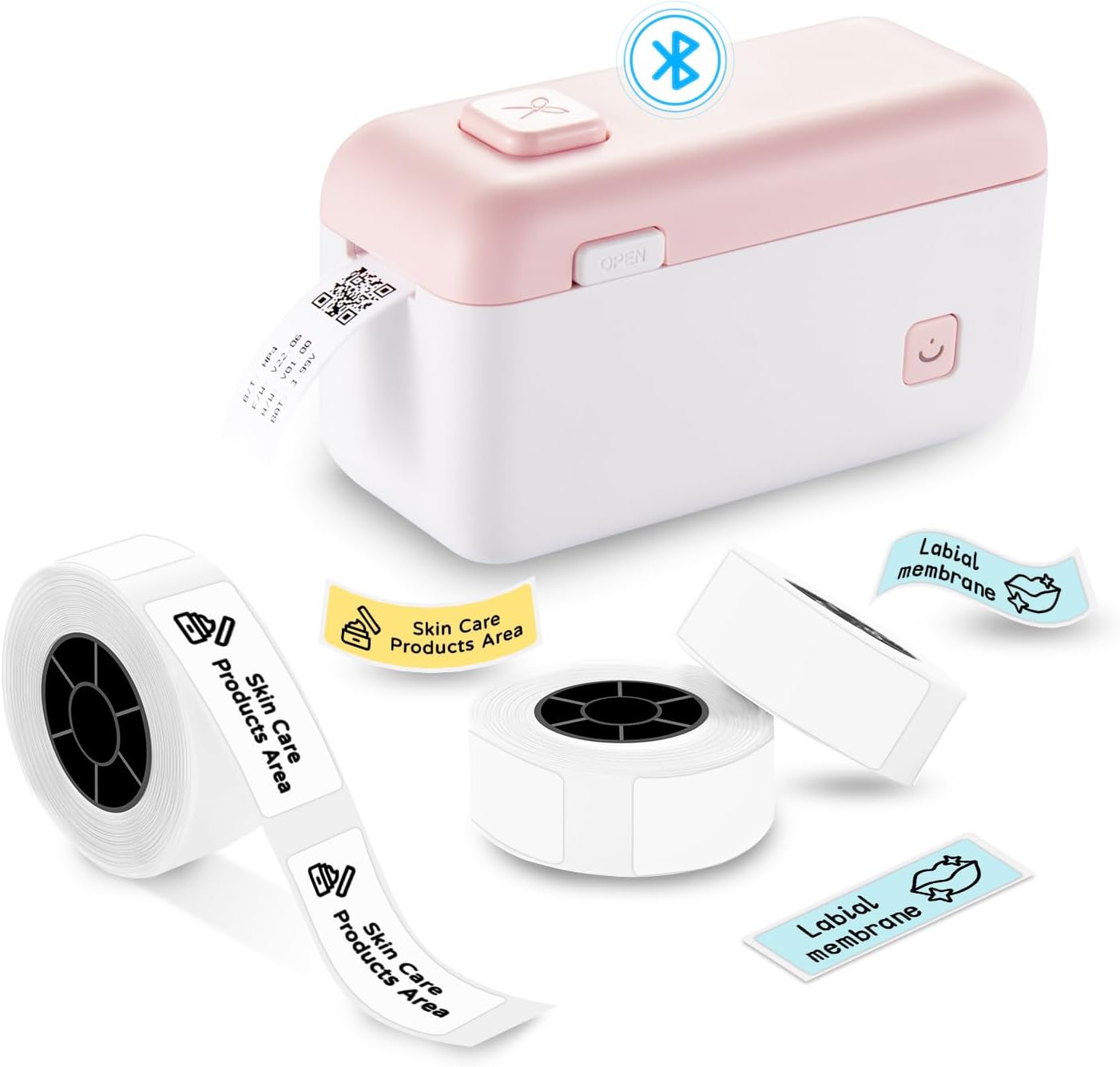 Amazon.com : Label Maker Machine with Tape | Labeler Machine with Tape ...