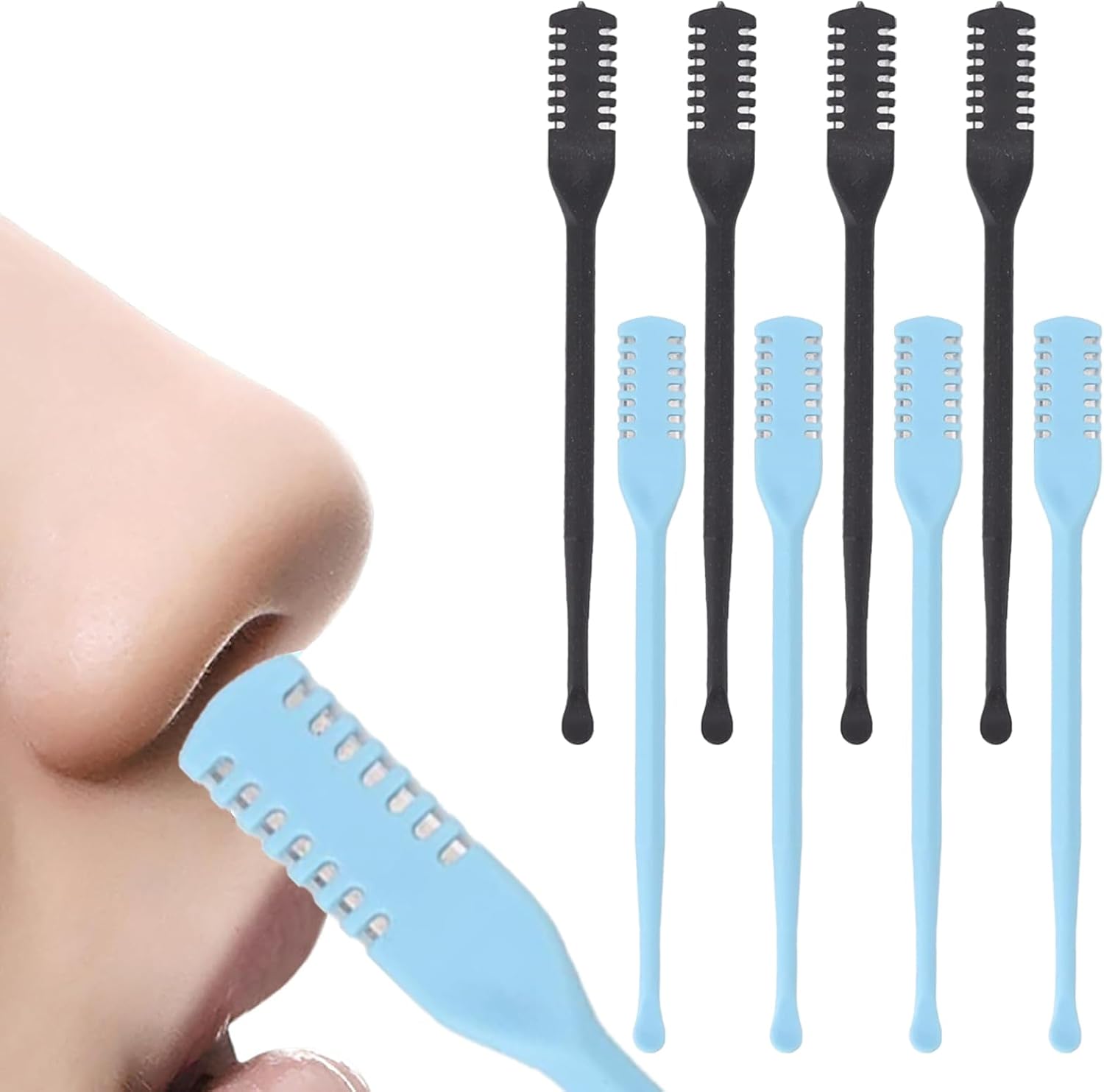 Amazon.com: 2 In 1 Nose Hair Trimmer,Portable Ear Wax Removal And Nose ...