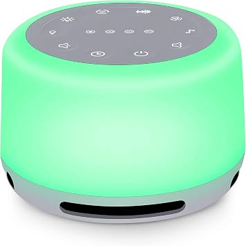 Amazon.com: Sleep Sound Machine 24 Natural Soothing Sounds 7 Color ...