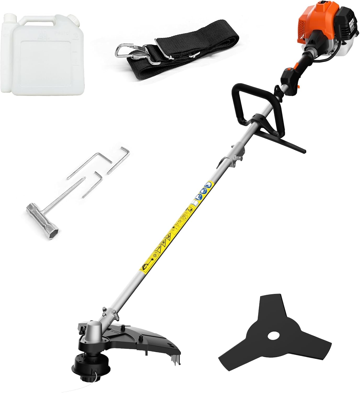 Amazon.com : MAXLANDER 26cc Gas Weed Wacker, 2-in-1 Multi Tools, String ...