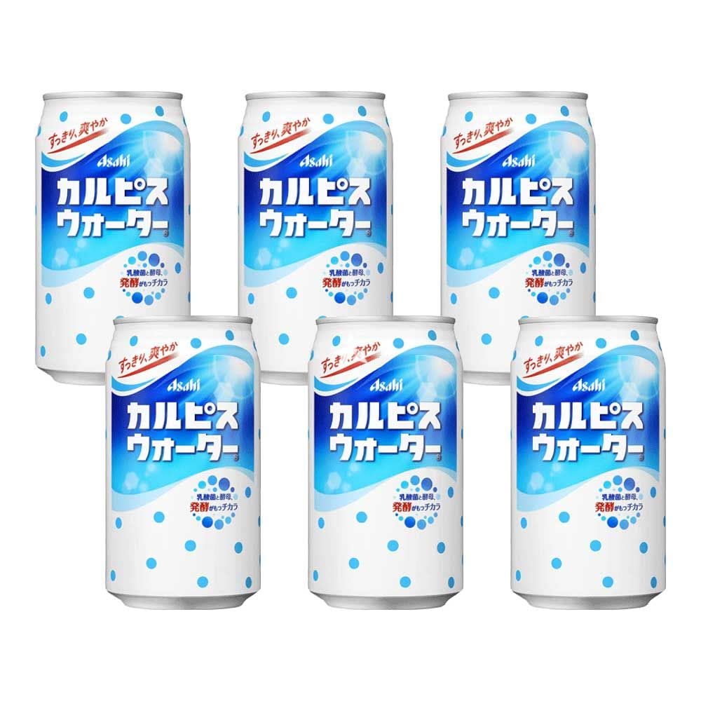 Asahi Calpis Water Japanese Lactic Acid Canned Soft Drinks 350ml ...