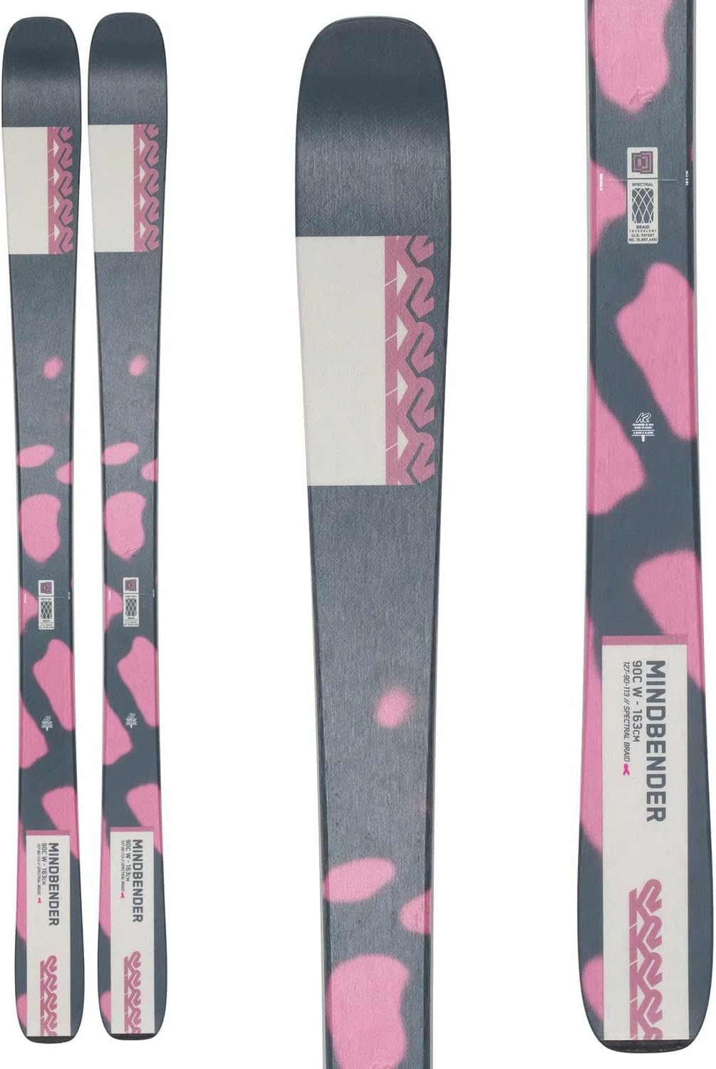 Amazon.com : K2 Mindbender 90 C Womens Skis 156cm : Sports & Outdoors