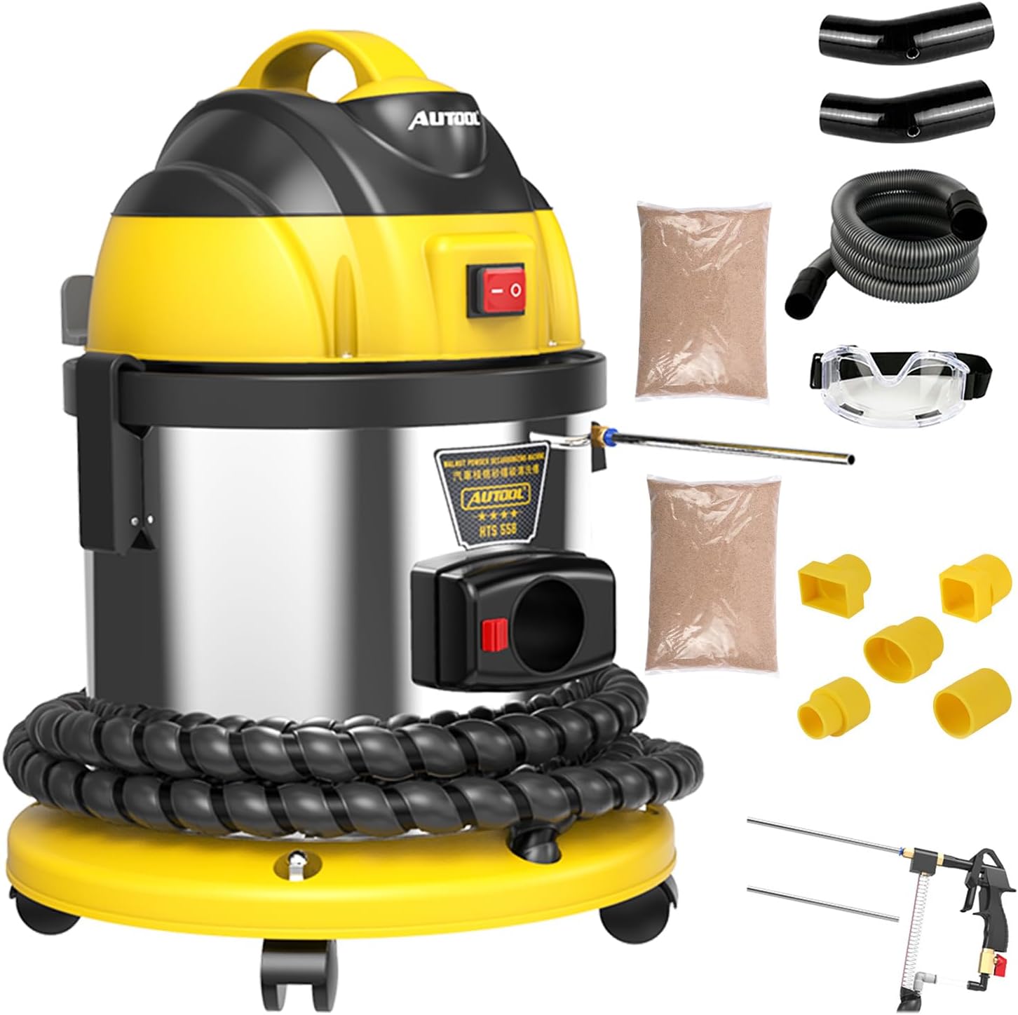 Amazon.com: CMTOOL Walnut Blaster Kit for Carbon Cleaning, 1200W Car ...