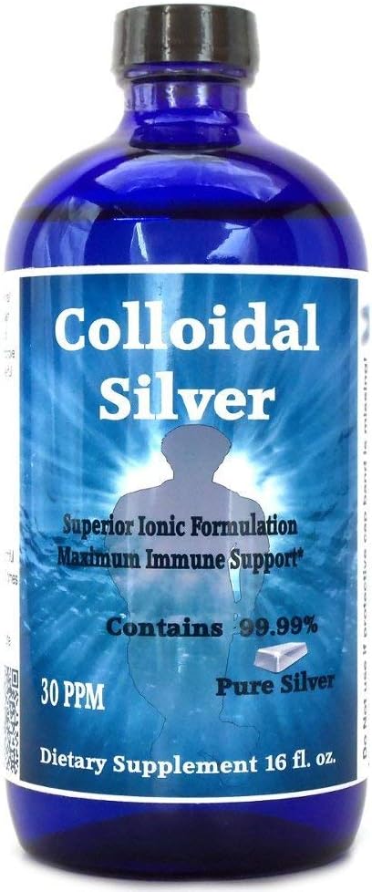 Amazon.com: Superior Silver 30PPM 16 fl oz Ionic Silver Made with 99.99 ...