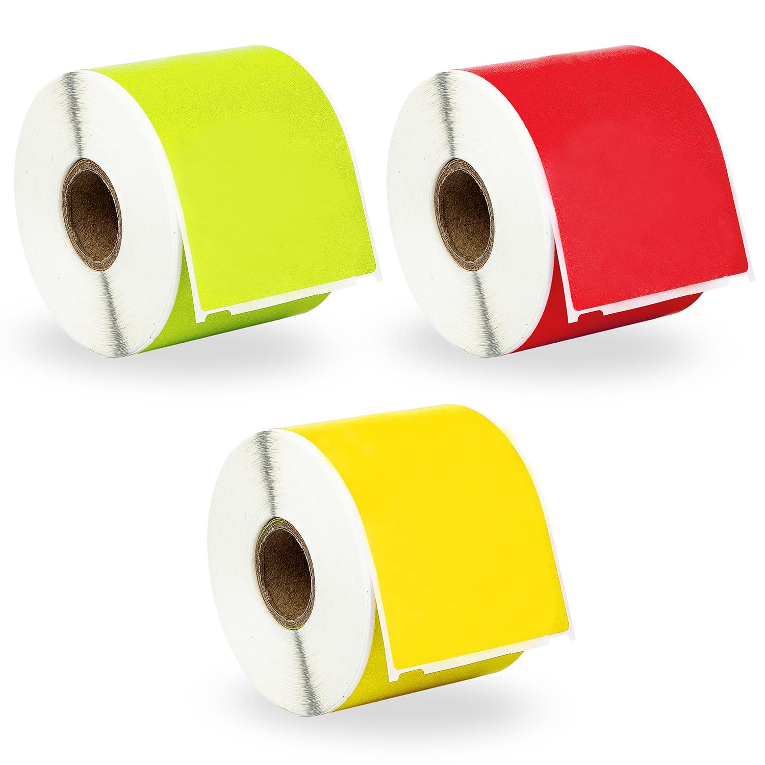 Amazon.com : HOUSELABELS Compatible DYMO 30256 RED, Yellow, Green ...