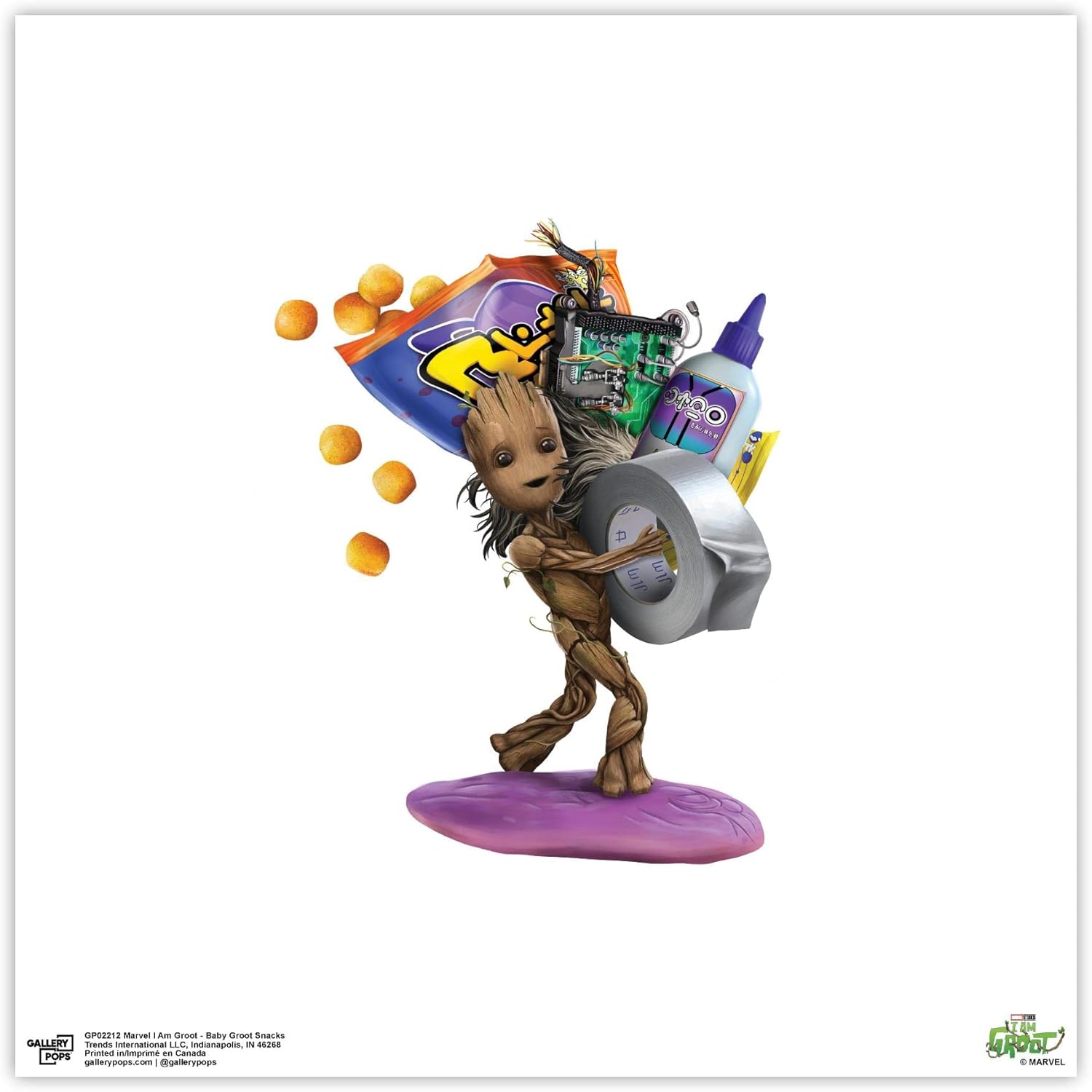 Amazon.com: Trends International Gallery Pops Marvel I Am Groot - Baby ...
