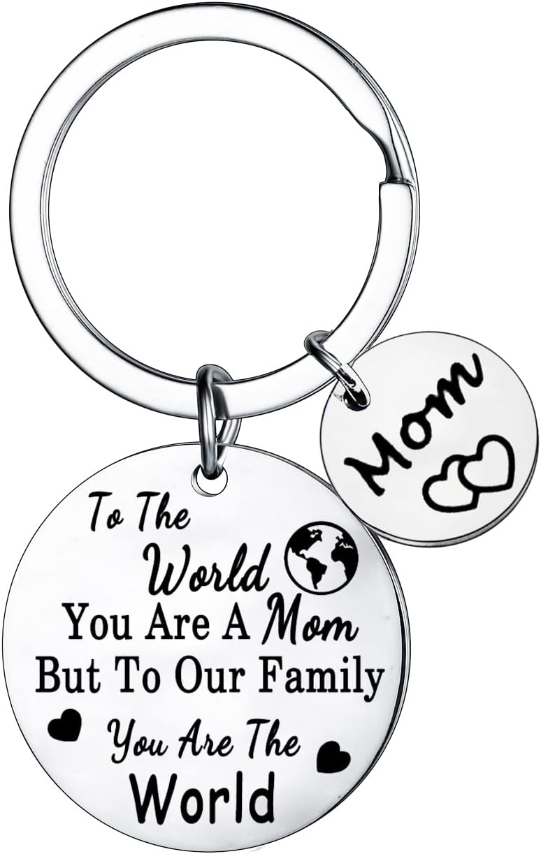 Waeceip Llavero para mamá, regalo de hija, hijo, madre, día de la madre ...