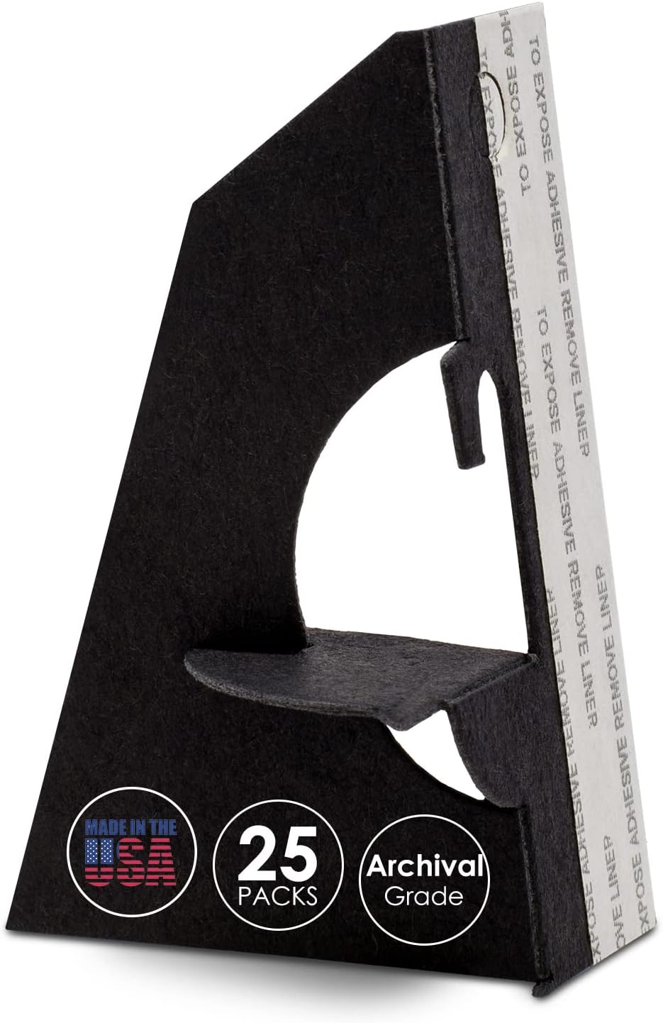 Amazon.com: Lineco, Self Stick Cardboard Easel Back, 3 Inch Single Wing ...