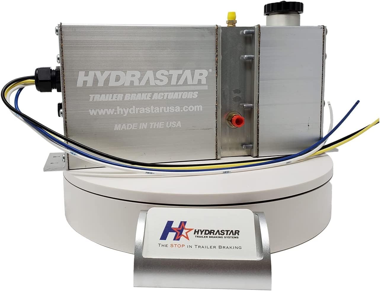 Hydrastar Electric/Hydraulic Trailer Drum Brake Actuator - 1,000 PSI ...