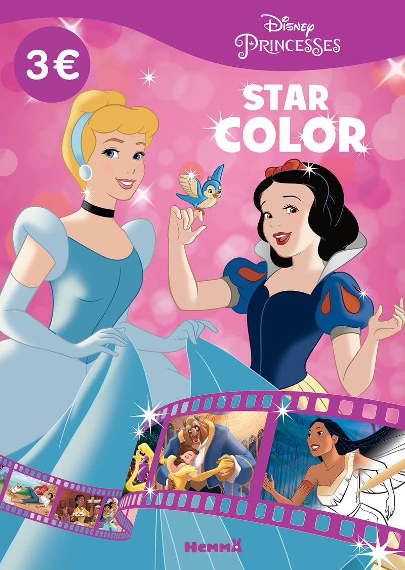Disney Princesses - Star Color - (Cendrillon et Blanche-Neige) | Amazon ...