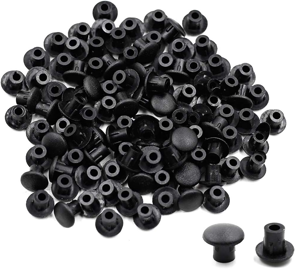Amazon.com: 10pcs 2.5/3/3.5/4mm Silicone Rubber Hole Caps Solid T-Type ...