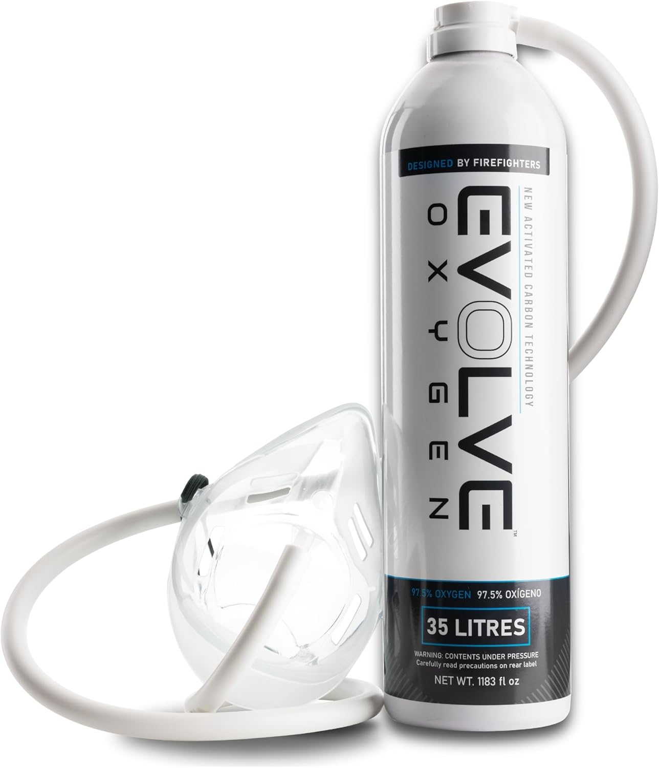 Value Size - 35 Liter (750 x 1 second breaths in each can) Pure Oxygen ...