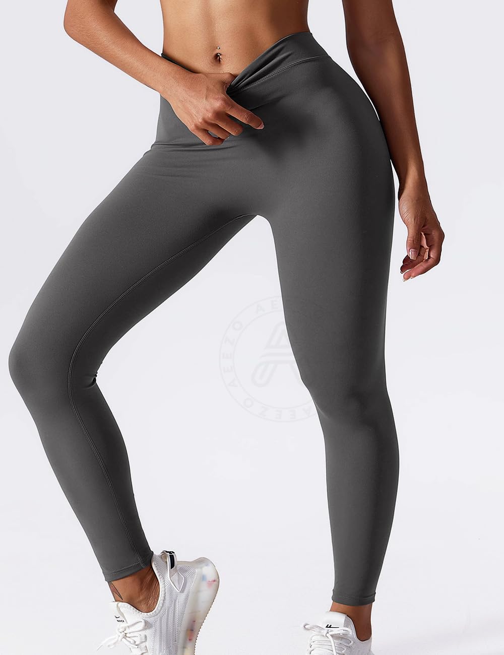 Snapklik.com : Womens V-Back Scrunch Butt Lifting Leggings Buttery Soft ...