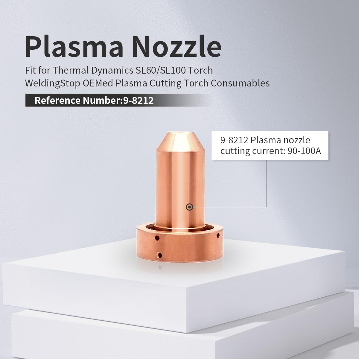 Snapklik.com : 9-8212 Tip 90-100A Nozzle Fit Thermal Dynamics SL60 ...