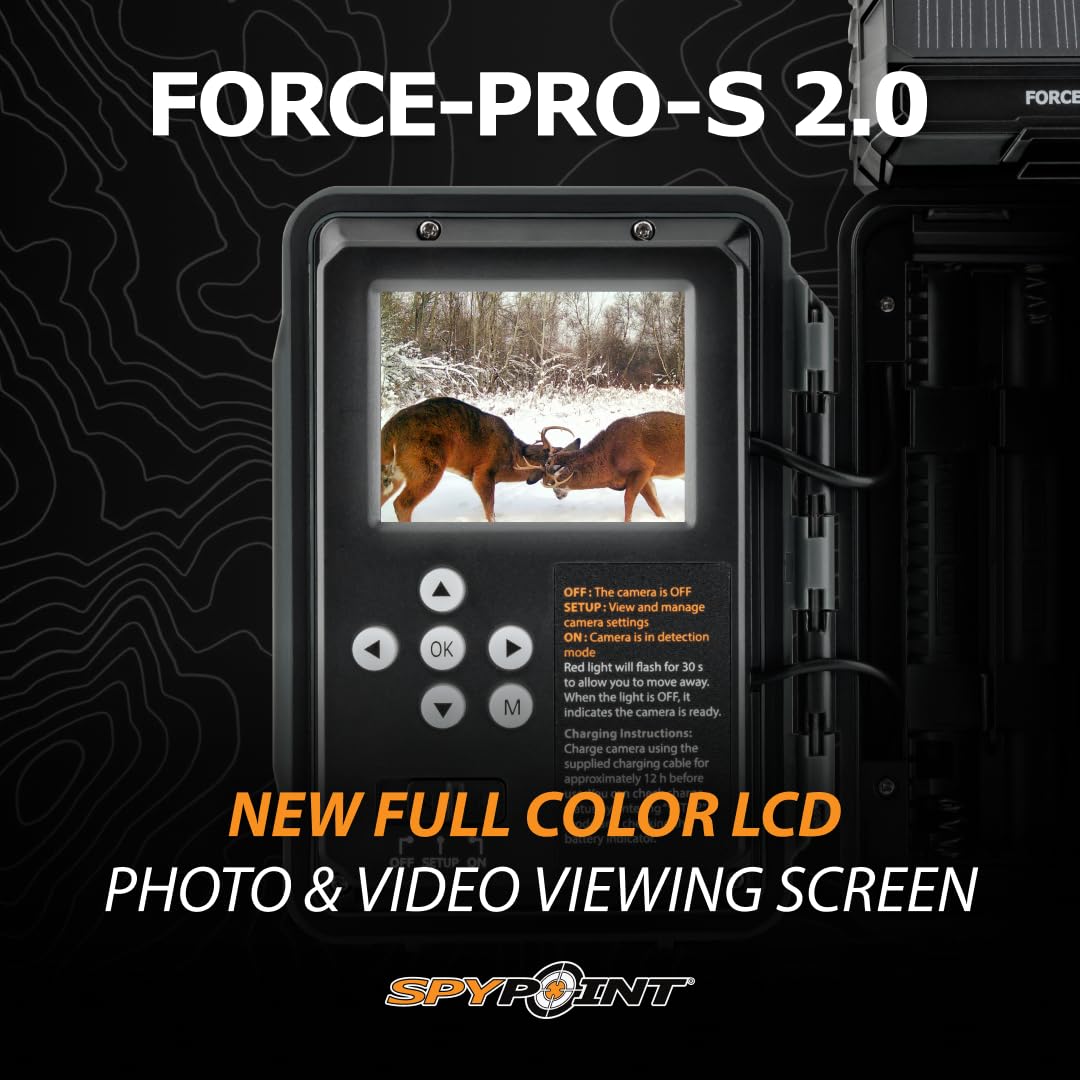 Snapklik.com : Force-PRO-S 2.0 Solar Trail Camera, Non-Cellular ...