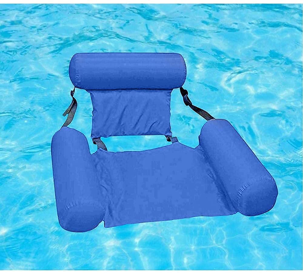 Portible Swimming Pool Float Chair Inflatable Water Chairs for Adult ...