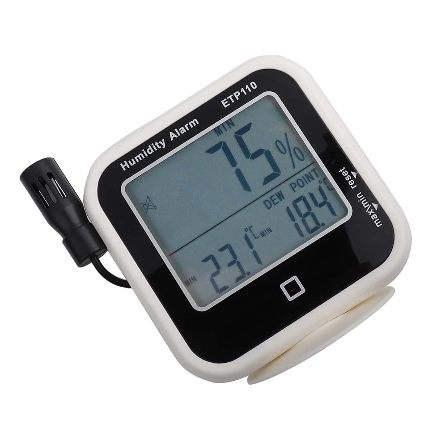 Amazon.com: ETP110 Digital Thermo Hygrometer Indoor Thermometer and Dew ...